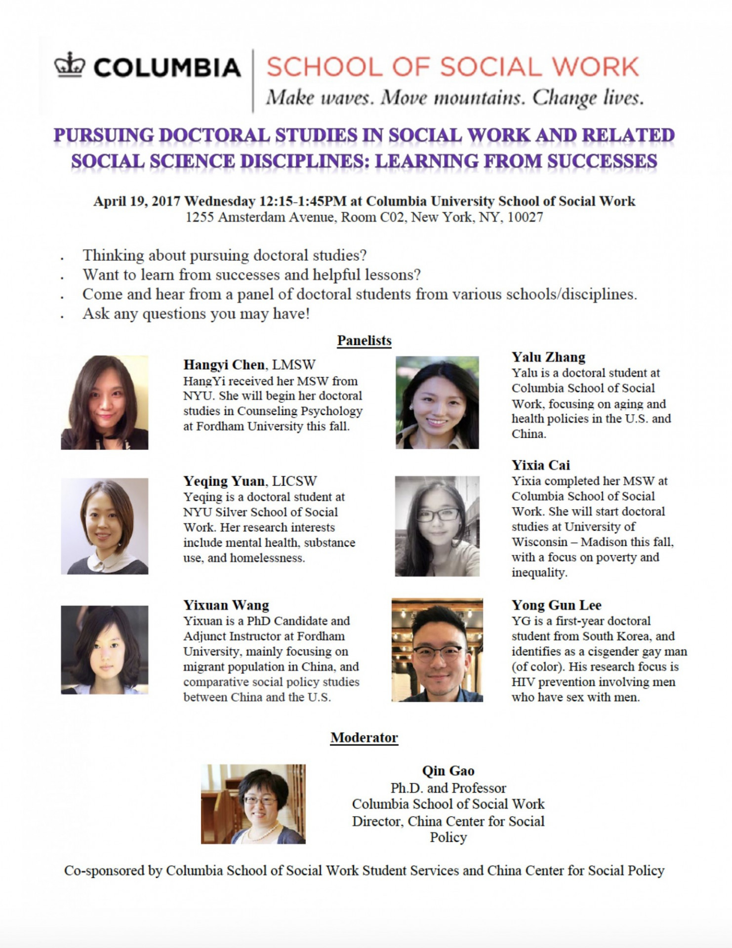 Career Development Series: Pursuing Doctoral Studies in Social Work and ...
